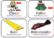 R-Controlled Vowel Mini Flashcards | Mini Flash Cards for Kindergarten