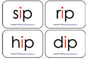 CVC Word Flashcards | Word Flash Cards for Teaching Children