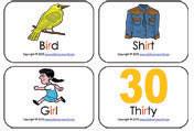 Diphthong Mini Flashcards | Diphthong Phonics Flash Cards for Kindergarten