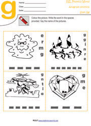 Printable Anagram Worksheets | Word Scrambles for ESL Kids